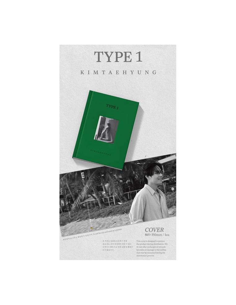 PREORDER BTS - V - TYPE 1 Photobook Ver. (Hard Cover)