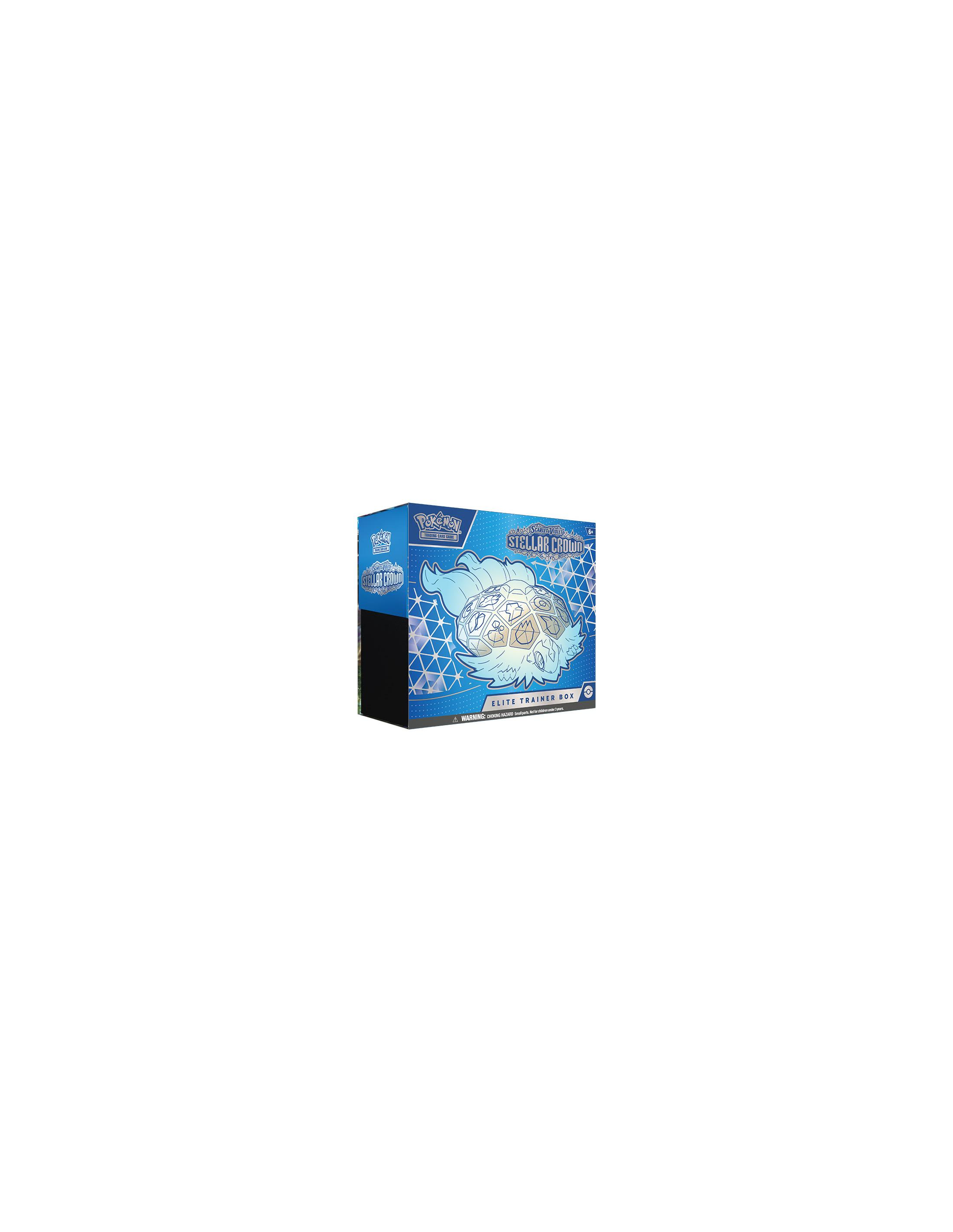 PREORDER Scarlet & Violet 7 Stellar Crown: Elite Trainer Box (Spanish)